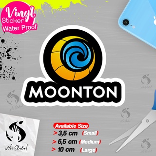 Jual Stiker Logo Moonton Mobile Legends Gaming Gamer Satuan Bahan Anti ...