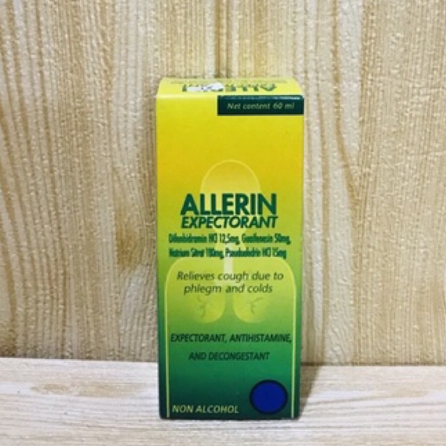Jual ALLERIN EKSPECTORANT SIRUP 60 ML | Mengatasi Batuk & Pilek ...