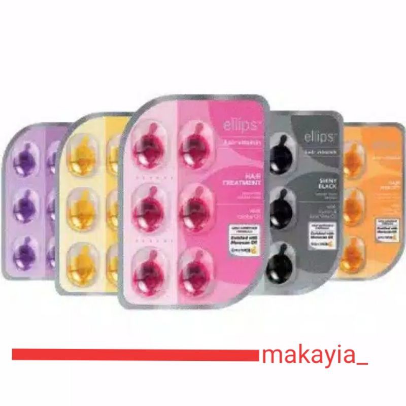 Jual Elips vitamin rambut, (blister) | Shopee Indonesia