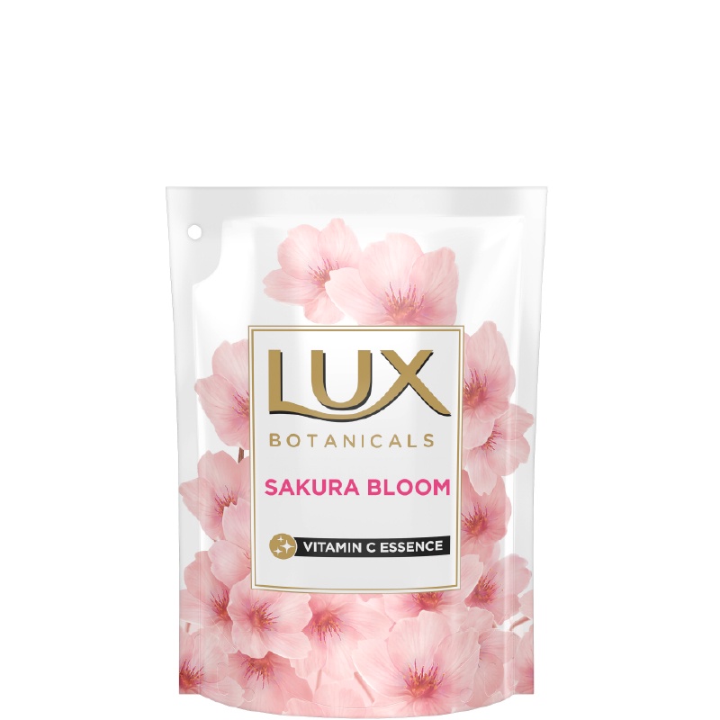 Jual Lux Botanicals Body Wash Refill Sakura Bloom Kulit Glowing 400ml | Shopee Indonesia