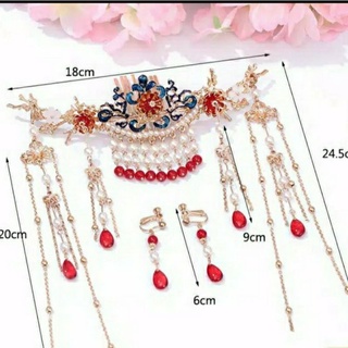 Jual Tusuk Konde Hiasan Rambut SANJIT Pernikahan Tradisional China ...