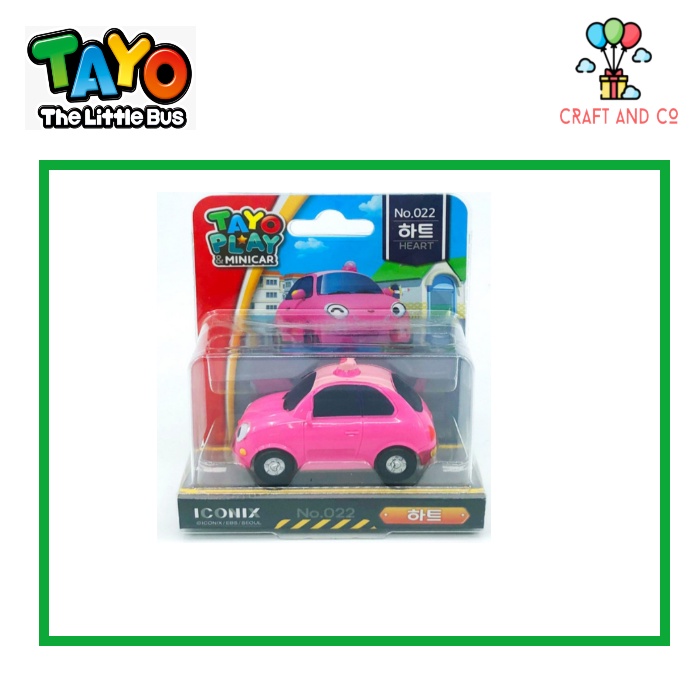 Jual Iconix Mainan mobil anak Tayo little bus mini car Rogi Gani Lani ...
