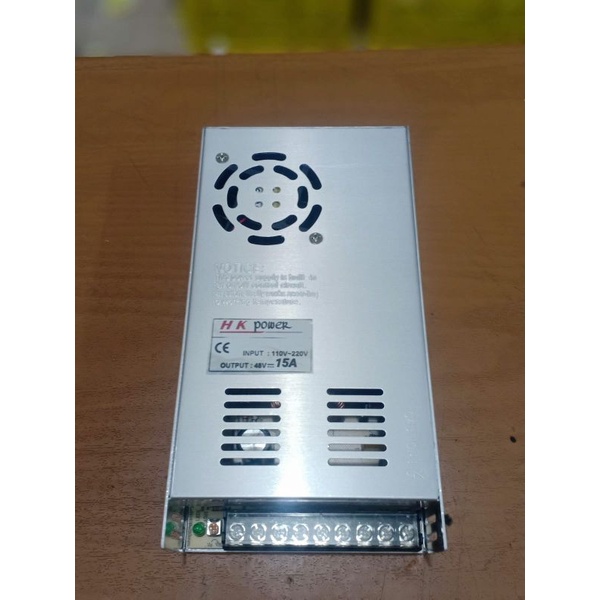 Jual switching power supply PSU 48v 15A high quality 48 volt 15 ampere fan kipas PLC DC motor ...