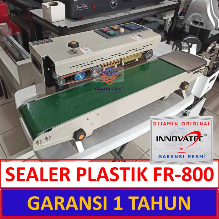 Jual Mesin Press Plastik FR800 Alat Continuous Band Sealer Bungkus ...