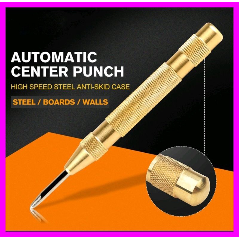 Jual Automatic Center Punch Penanda Titik Bor | Shopee Indonesia