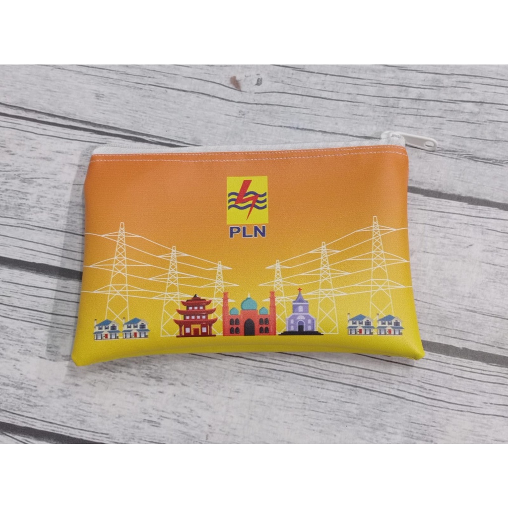 Jual Dompet Pouch PLN / Cluth Dompet Motif PLN / Dompet Custom Motif ...