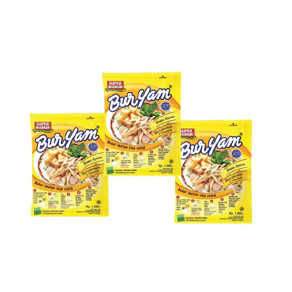 Jual Super Bubur Buryam Trio @220gr Indonesia|Shopee Indonesia