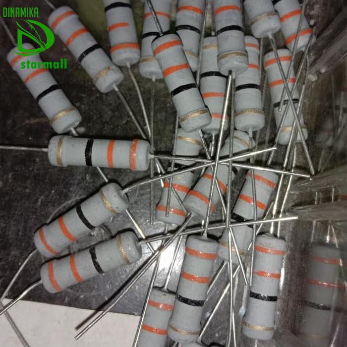 Jual Resistor 33 Ohm 33R 33Ohm 2Watt 2 Watt Toleransi 5% Pcmelebik54 Berkualitas | Shopee Indonesia