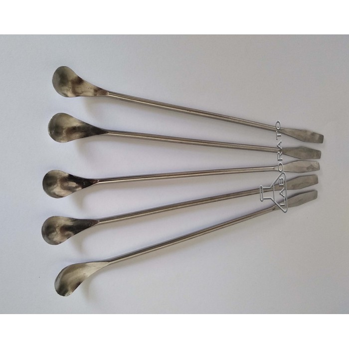 Jual SPATEL SPATULA STAINLESS 18 CM WITH SPOON LAB | Shopee Indonesia