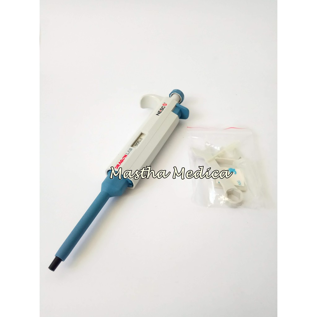 Jual Micropipette Mikropipet Dragonlab Adjustable 5-50ul 5-50 Ul ...