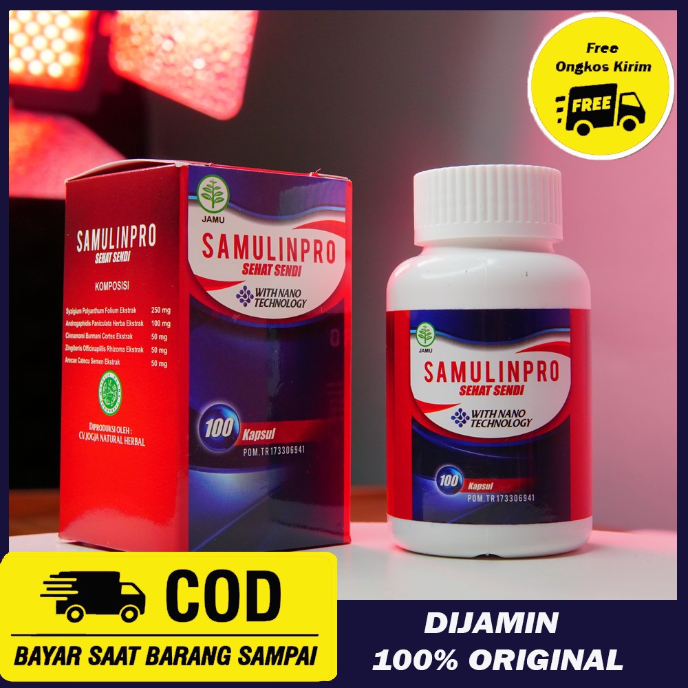 Jual SAMULINPRO SEHAT SENDI - Herbal Spesialis Masalah Persendian - 100 ...