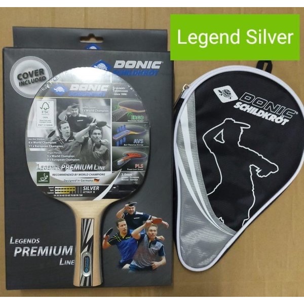 Jual Bat DONIC Legends Premium Silver Original Bet Tenis Meja Pingpong | Shopee Indonesia