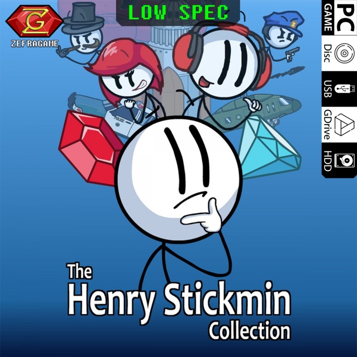 Jual The Henry Stickmin Collection PC Full Version/GAME PC GAME/GAMES ...