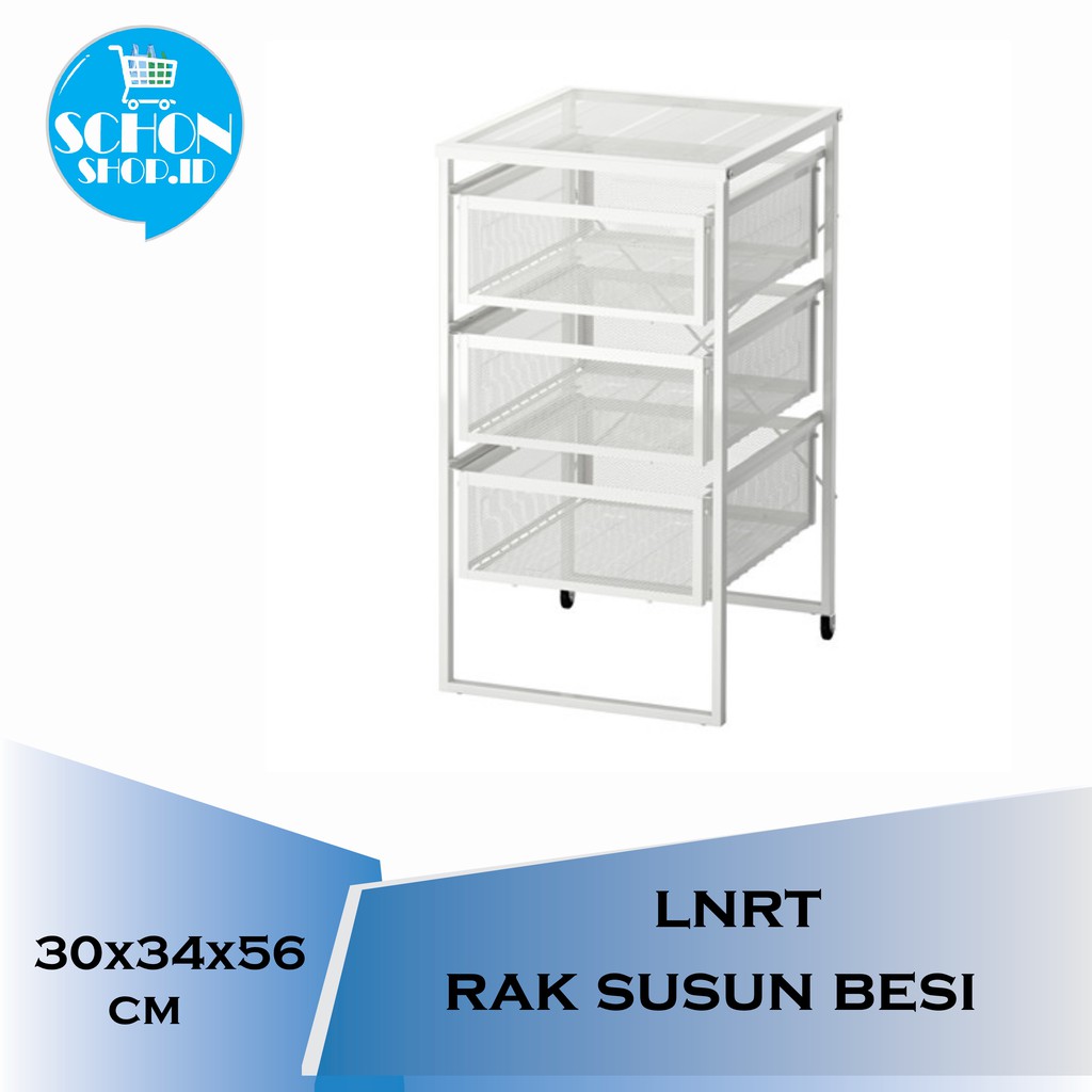 Jual Rak Dokumen - Rak Troli Laci -Rak Kabinet Troli 3 Susun Serbaguna ...