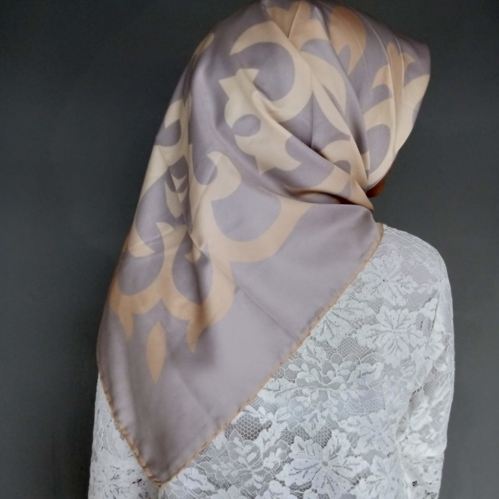 Jual jilbab turki original premium motif cantik | Shopee Indonesia