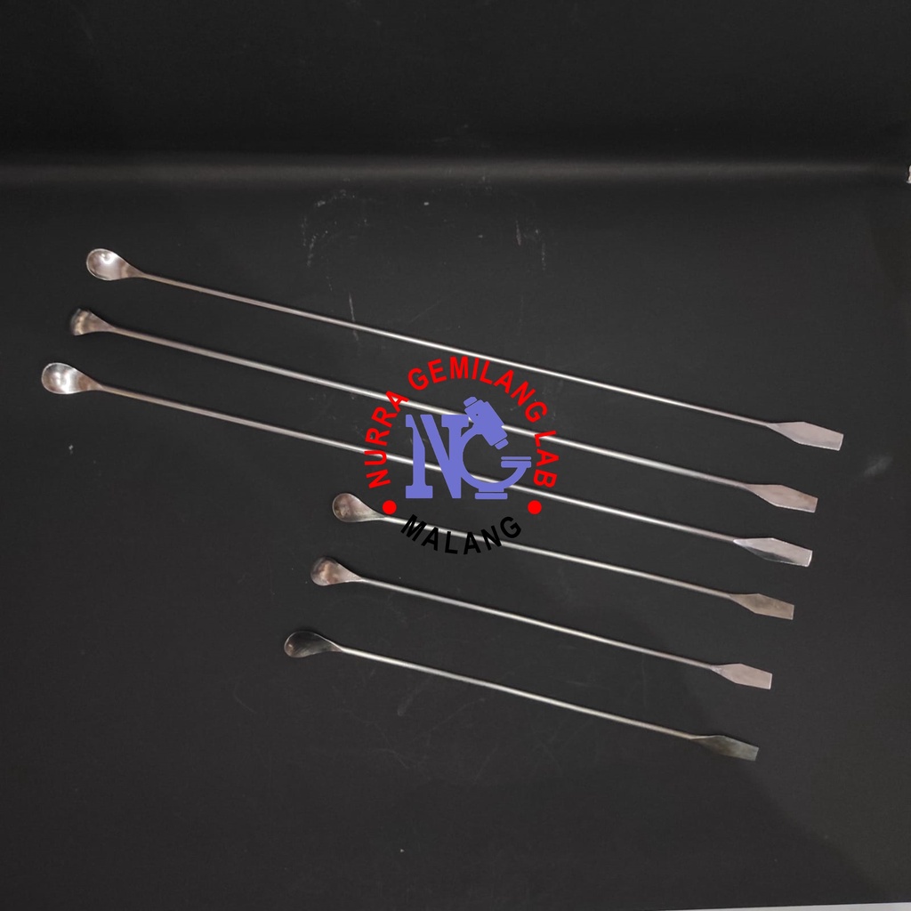 Jual Spatula / Sendok Bahan Kimia Stainless Steel 30cm dan 18cm ...