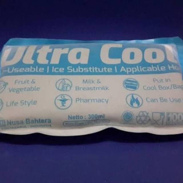Ultra Cool Sachet Ice Pack Ice Gel Pengganti Es Batu u/ ASI, Kompres ...