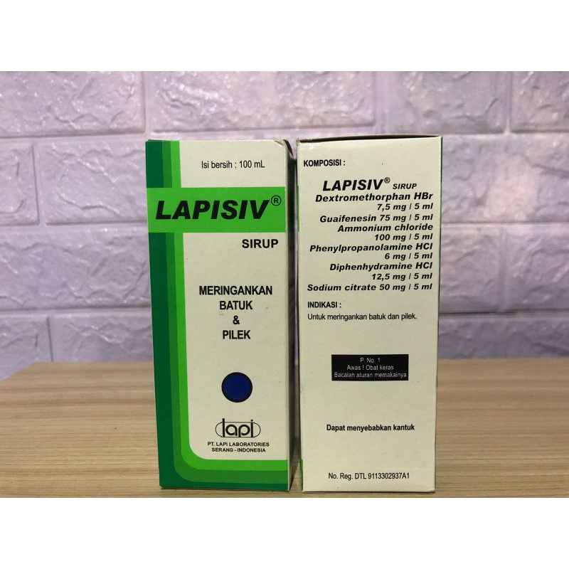 Jual Lapisiv Sirup 100 ml | Shopee Indonesia