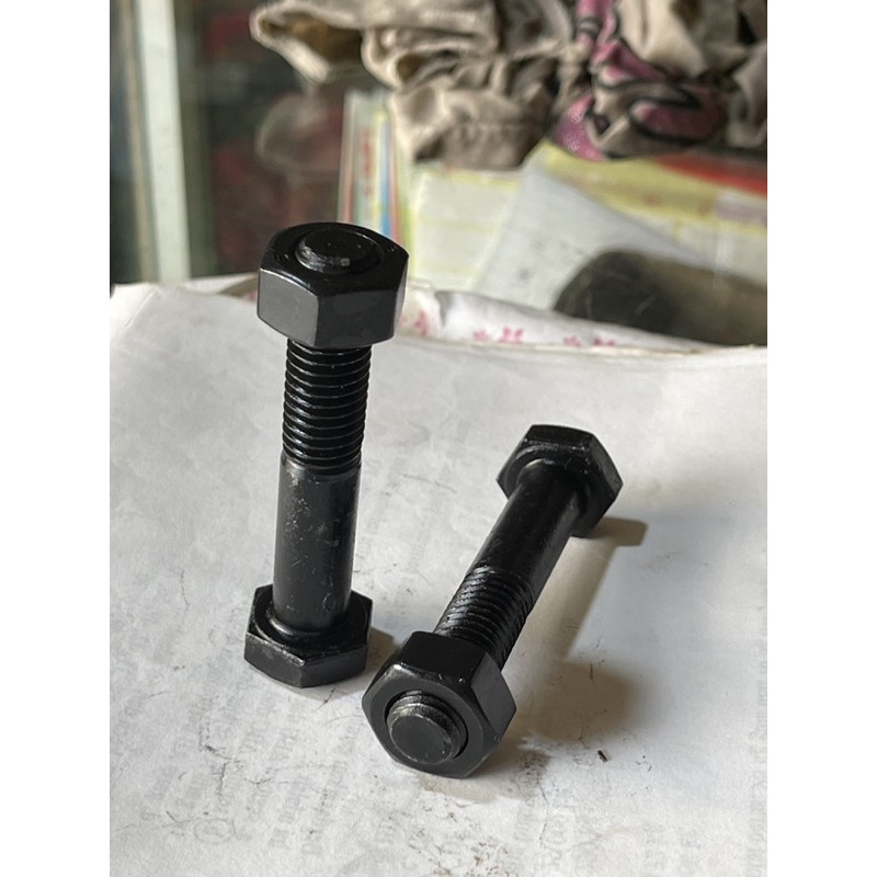 Jual BAUT MUR BAJA M12 x 65 x 1.75 - BAUT MUR BAJA KUNCI 19 PANJANG 6.5 CM GRADE 8.8 DRAT KASAR ...