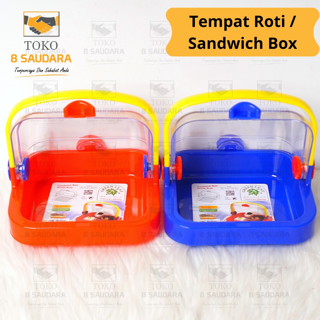Jual Tempat Roti Greenleaf Emory / Tempat Kue / Bread Case / Sandwich ...