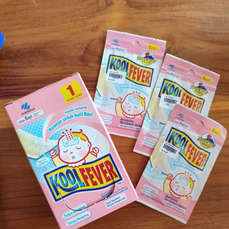 Jual Koolfever Kids / Koolfever Baby / Penurun Panas / Kompres Gel ...