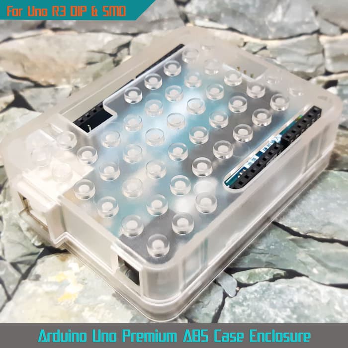 Jual LEGO Box Arduino Uno R3 ABS Case Enclosure Warna Transparant ...