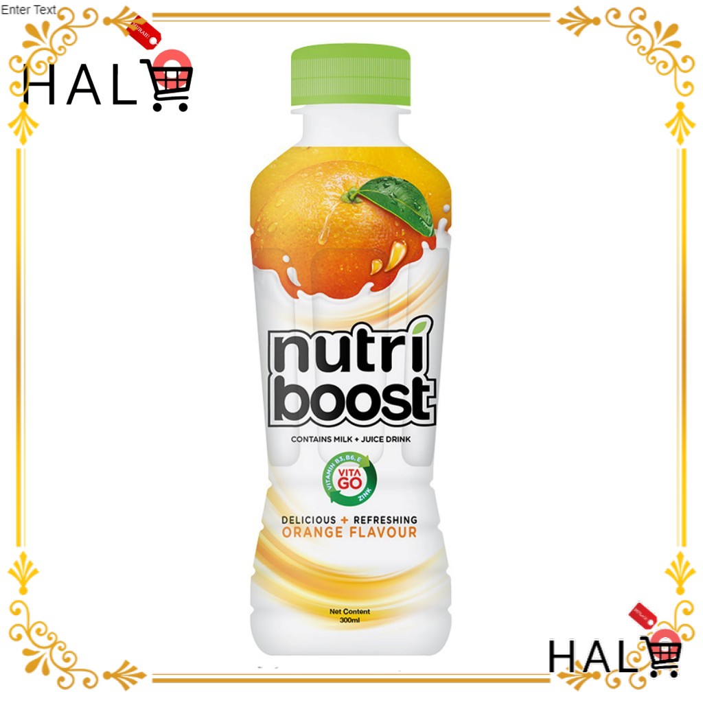 Jual NUTRIBOOST ORANGE FLAVOUR 300ML | Shopee Indonesia