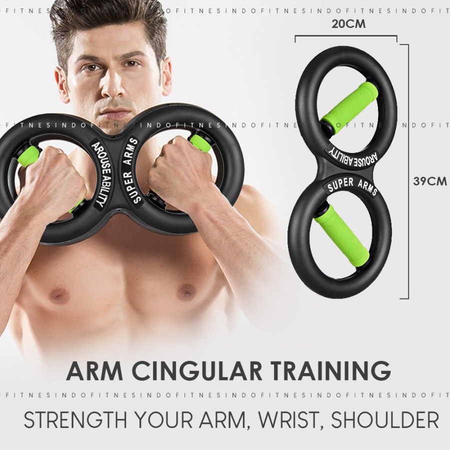 Jual Alat Latihan Tangan / Arm Circular Trainer / Hand Grip Wrist ...