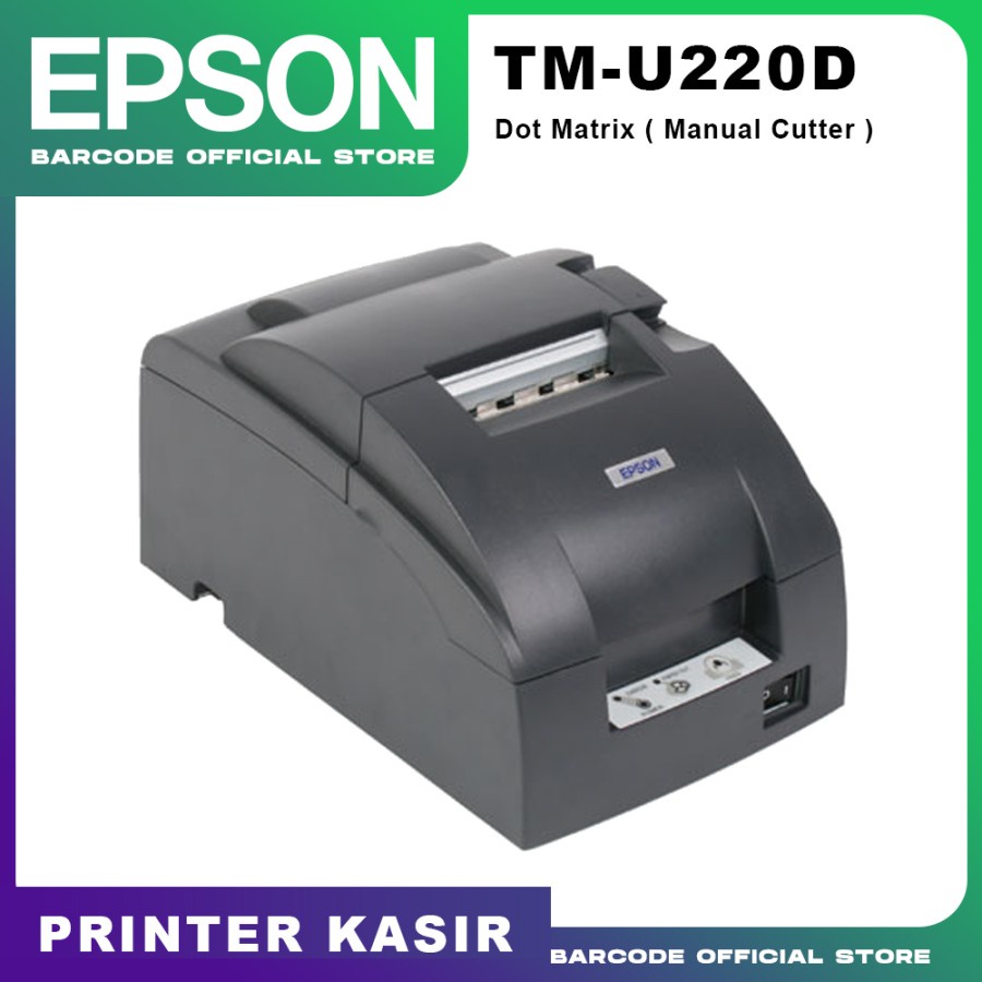 Jual PRINTER EPSON TM-U220D - TM-U220 D - 220D MANUAL CUTTER - USB ...