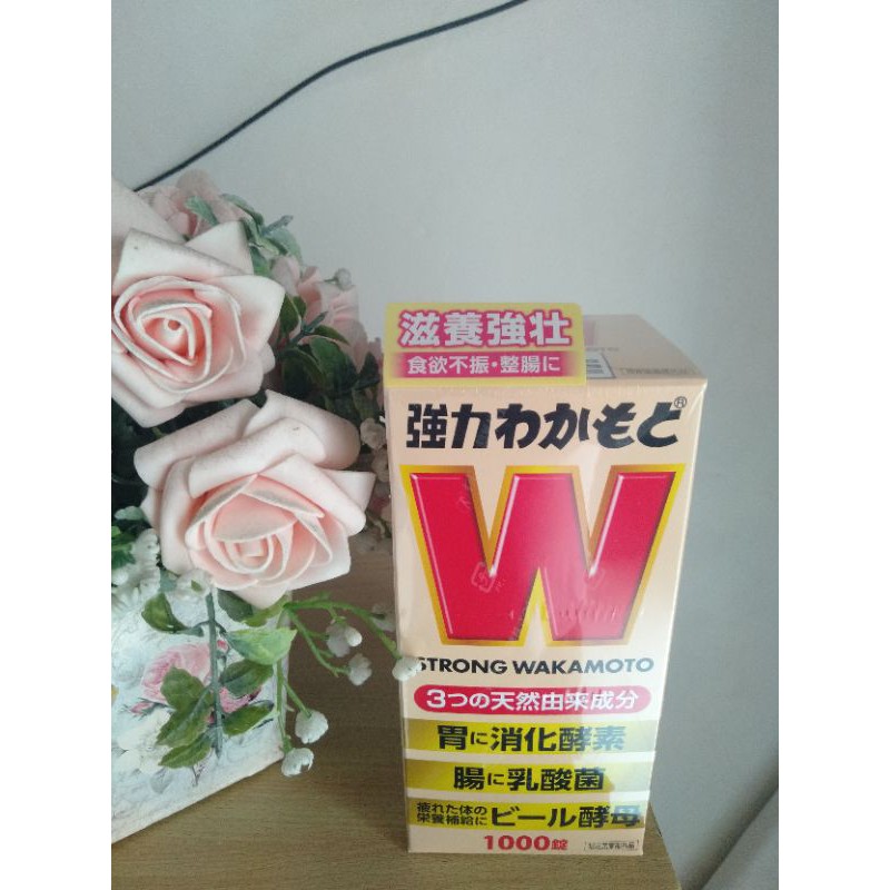 Jual Best seller Strong wakamoto isi 1000 tablet Original japan ...