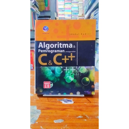 Jual Algoritma Pemrograman Menggunakan C & C ++. (Abdul Kadir) | Shopee ...