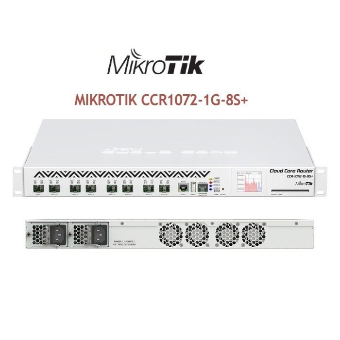 Jual MIKROTIK CCR1072-1G-8S+ Cloud Core Router 1072-1G-8S+ | Shopee ...