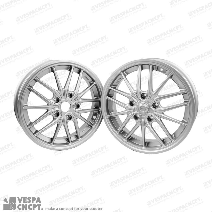Jual Velg Pako Silver Set 12" Front Rear Vespa Gts Gtv Gtl Double ...