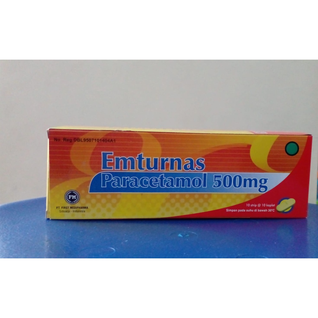 Jual Emturnas 500 Mg (1 Box = 10 Strip = 100 pcs) | Shopee Indonesia