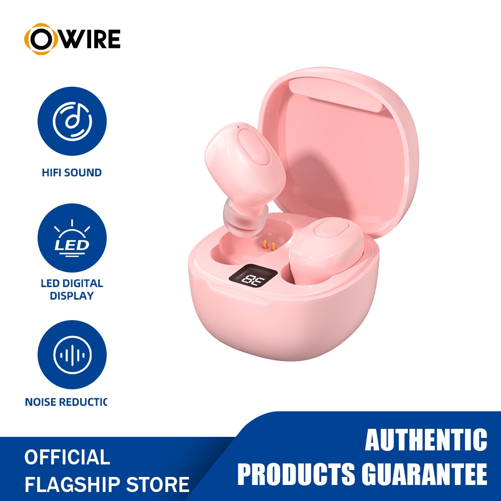 Jual Headset Bluetooth Earphone Bluetooth Android Tws Bluetooth 5.0 HiFi Stereo HD Microphone ...