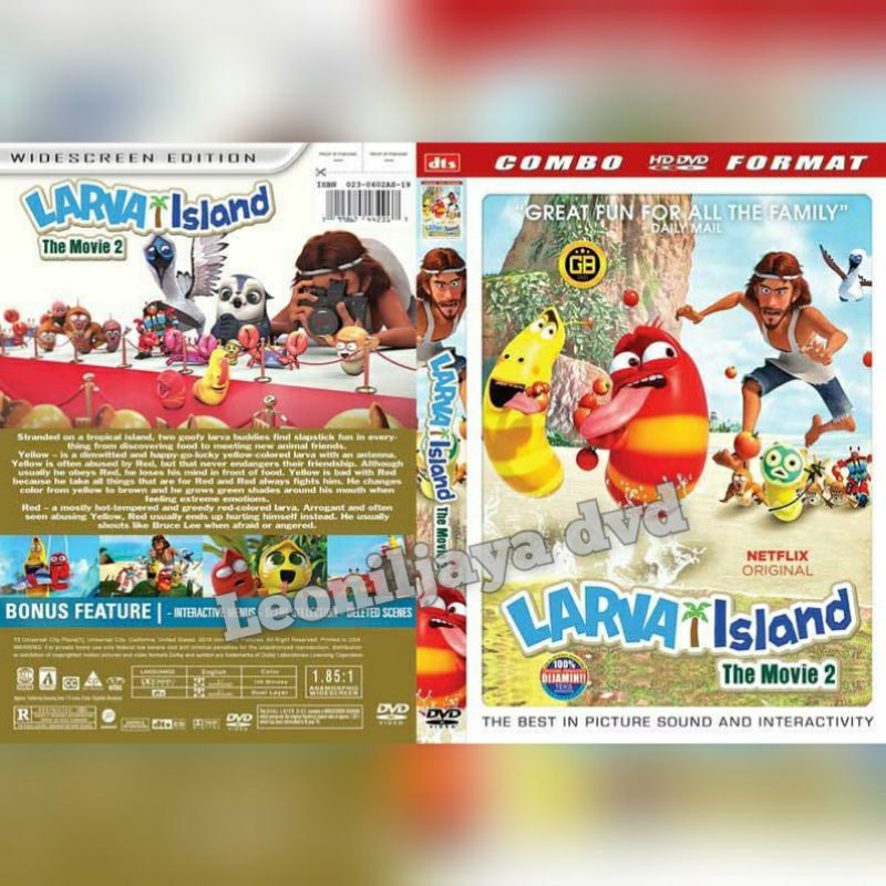 Jual Kaset Film Animasi LARVA ISLAND THE MOVIE 1 - 2020 | Shopee Indonesia