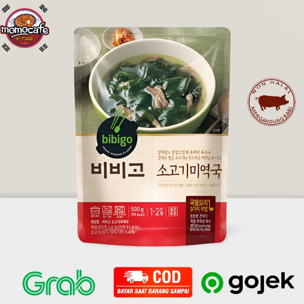 Jual CJ Bibigo Beef Miyeokguk 500g - Korean Traditional Beef Sea Mustard Soup | Shopee Indonesia