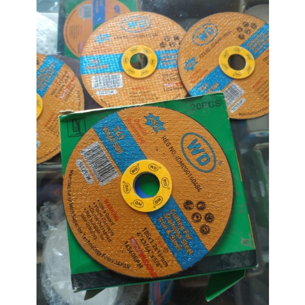 Jual Batu Gerinda Potong Besi WD 4"/Resibon WD | Shopee Indonesia