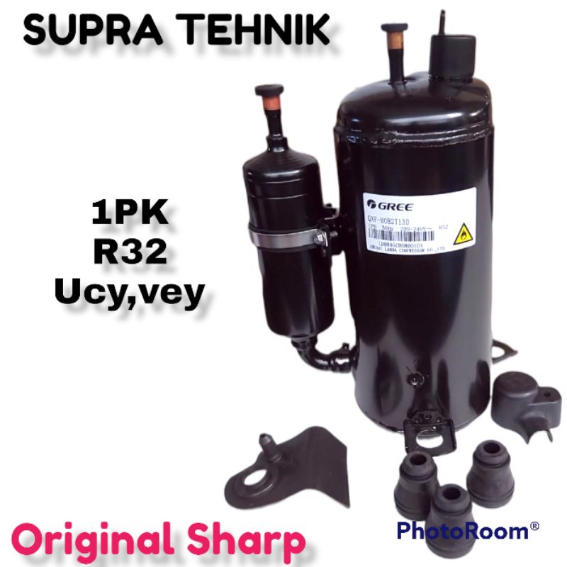 Jual KOMPRESOR AC 1PK R32 SHARP UCY /GREE ORIGINAL | Shopee Indonesia