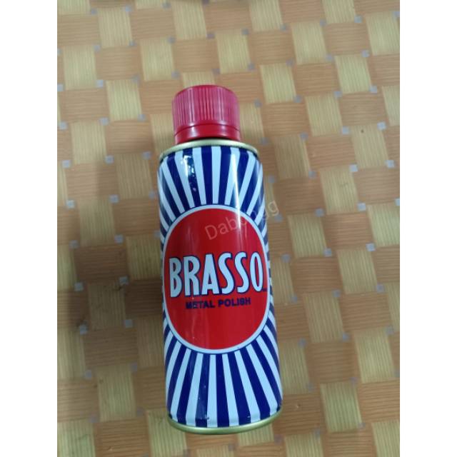 Jual BRASSO METAL POLISH CAIRAN PENGKILAT LOGAM BESI BRASO LIQUID 200ML ...