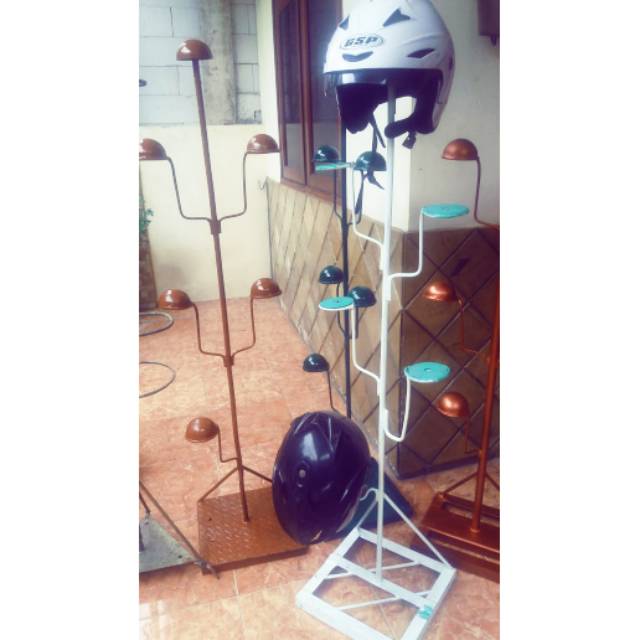 Jual Standing helm/hanger helm/gantungan helm Indonesia|Shopee Indonesia