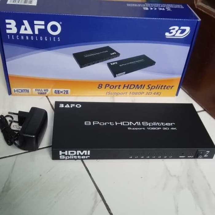 Jual BAFO Hdmi Splitter 8 port | Shopee Indonesia Jual BAFO Hdmi Splitter 8 port | Shopee Indonesia