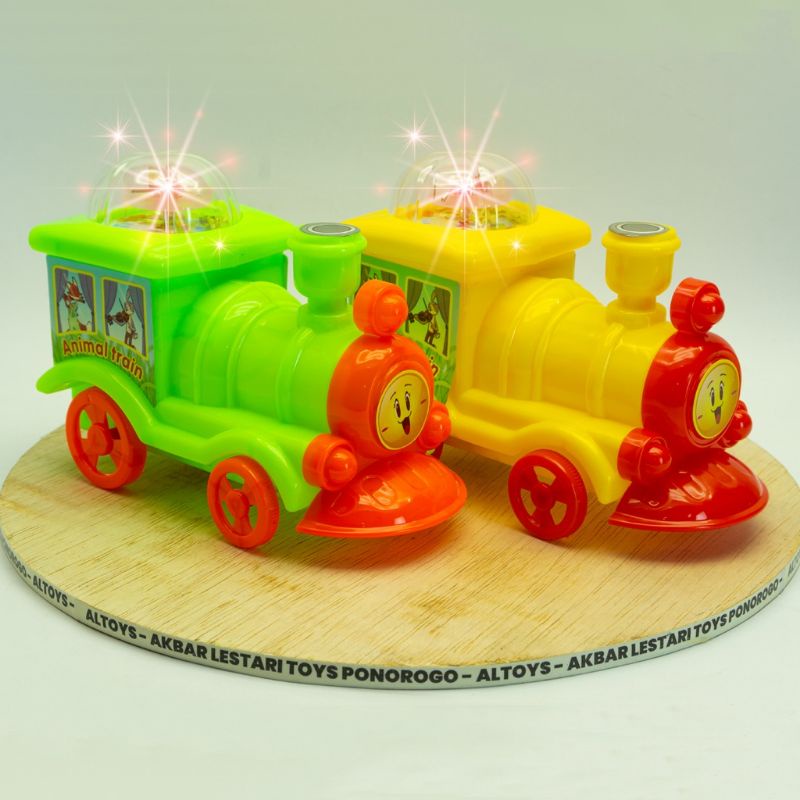 Jual Mainan Bayi Kereta Tarik Lampu Cartoon | Shopee Indonesia
