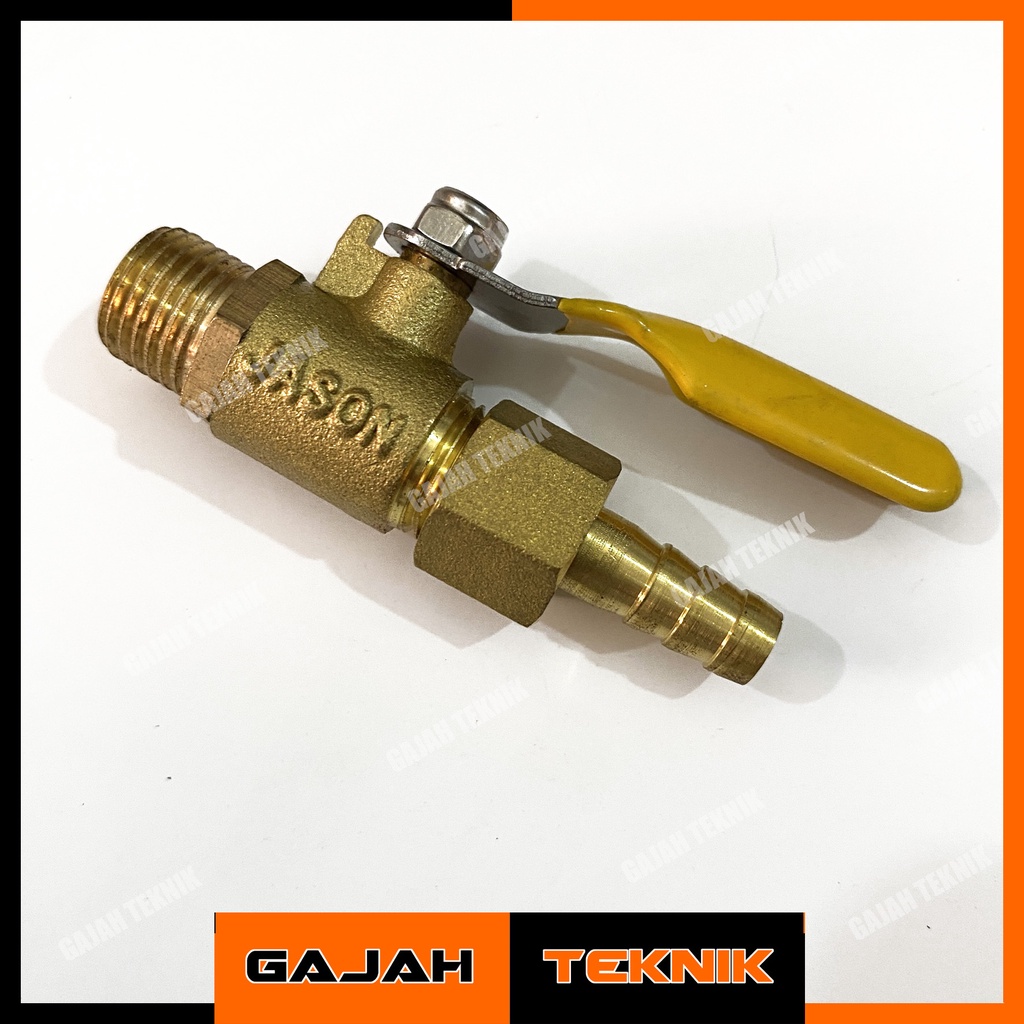 Jual Kran Angin Kompresor 1/4 inch Jason | Shopee Indonesia