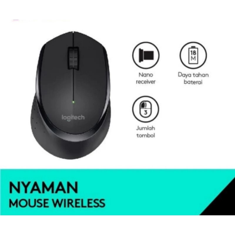Jual Logitech M275 Wireless Mouse | Shopee Indonesia