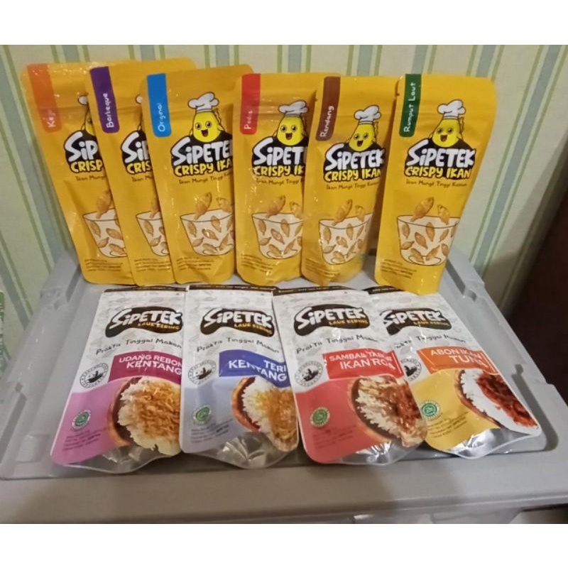 Jual si petek crispy ikan | Shopee Indonesia