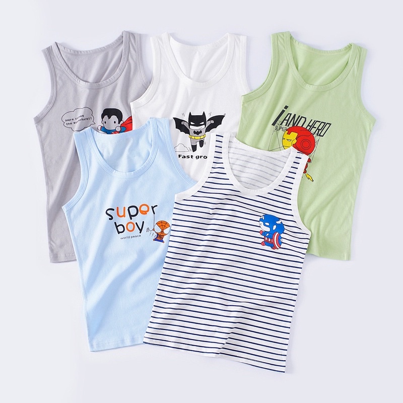 Jual Singlet Anak Laki laki Import | Kutang Anak Cowok | Shopee Indonesia