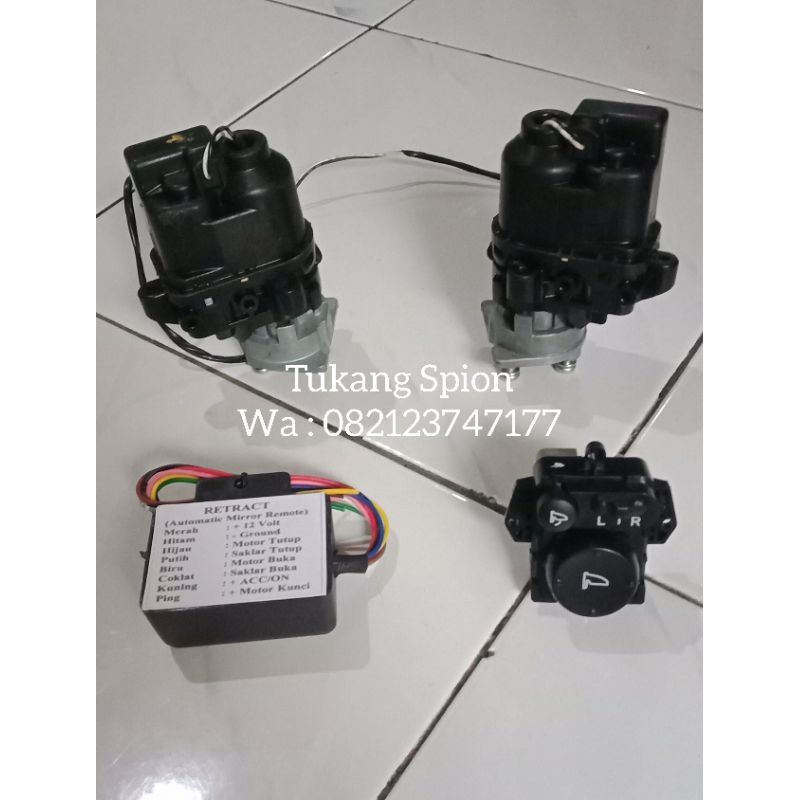 Jual mesin retract atau motor lipat spion mobilio PNP | Shopee Indonesia