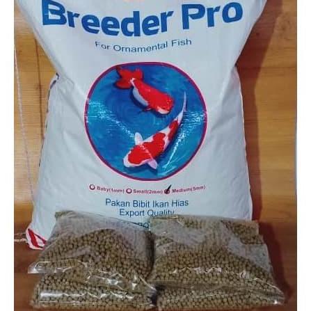 Jual ;&&&&] Pelet Pakan Ikan Koi BREEDER PRO repack 500gr ukuran 5mm ...