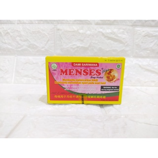 Jual Obat Herbal MENSES 18 Kapsul / Obat Herbal MENSES Sachet Cair 1 ...